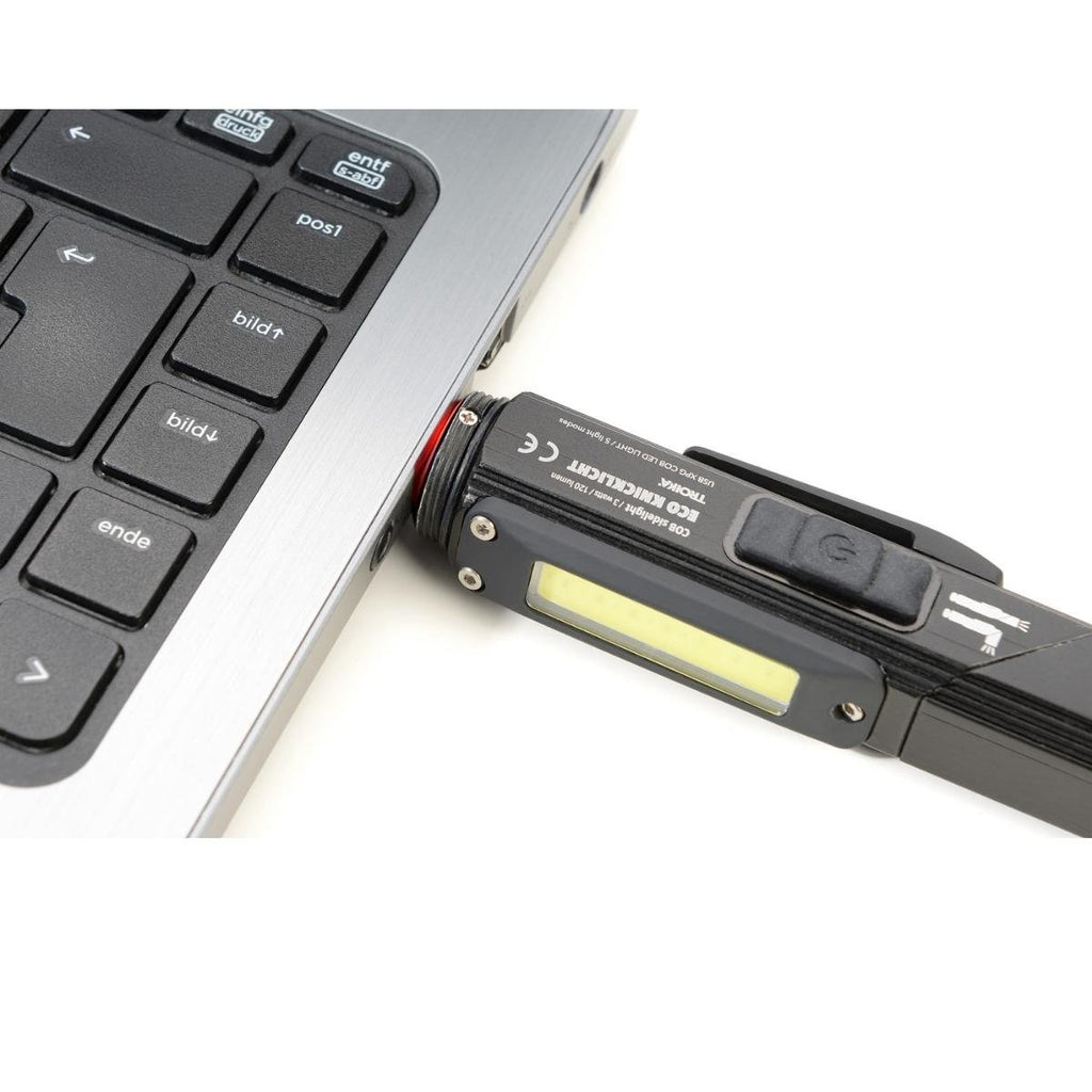 Troika Bendable USB Rechargeable Multi-Function Flashlight | Troikaus.com