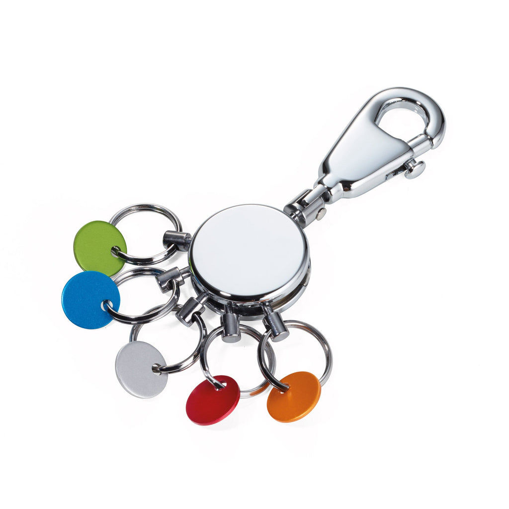 Troika Patent Key Chain Color Rings - Troikaus.com