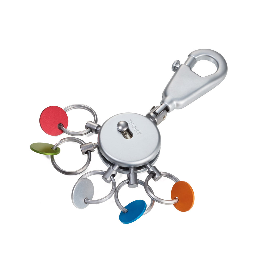 Troika Patent Key Chain Color Rings - Troikaus.com