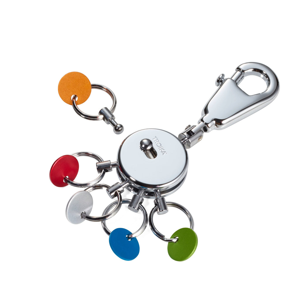 Troika Patent Key Chain Color Rings - Troikaus.com