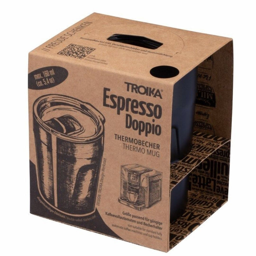 Troika Travel Thermos Espresso Doppio - Compatible with Single Serve ...